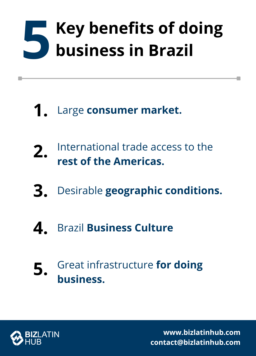 Doing business in Brazil: 5 key benefits