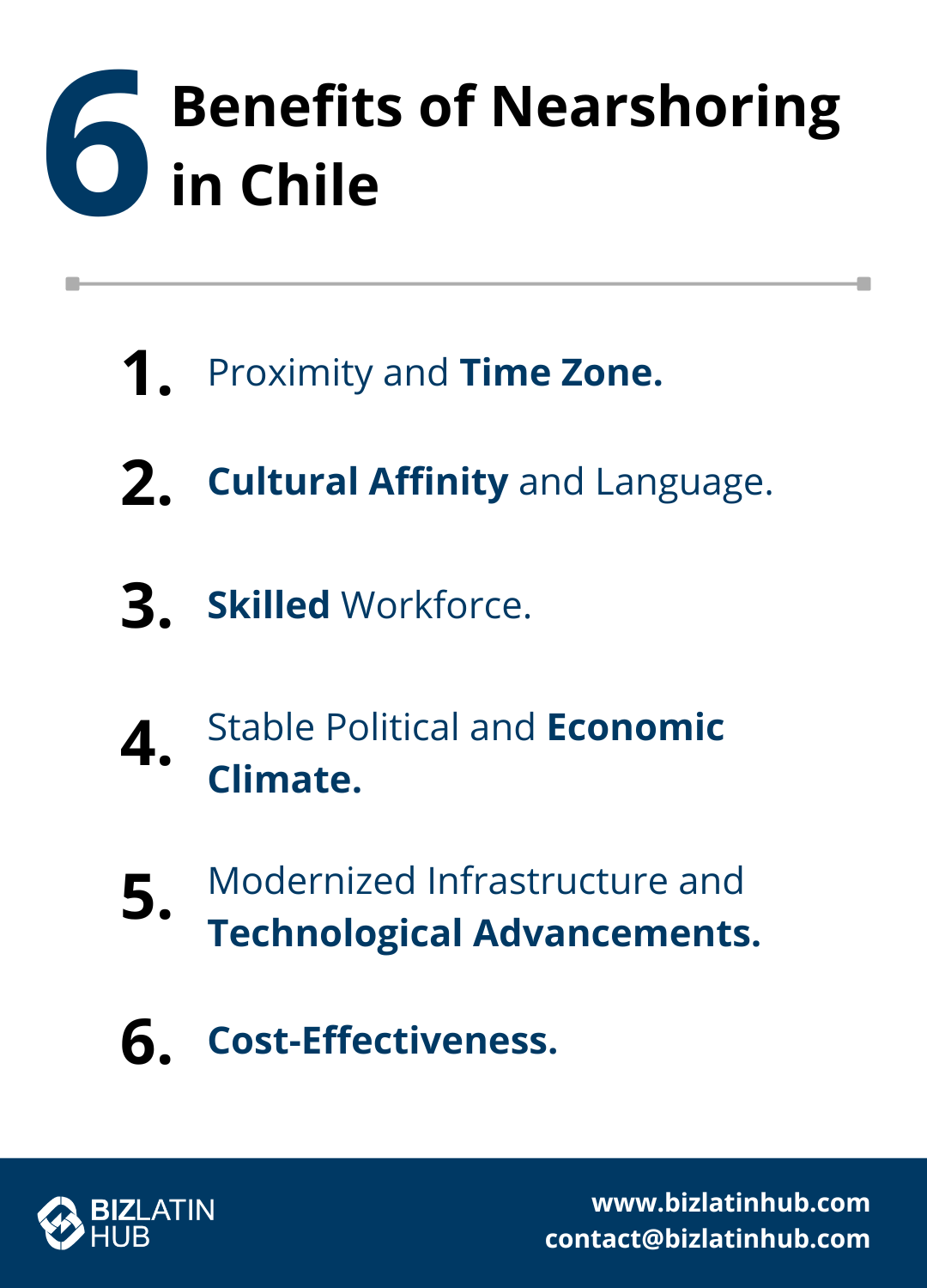 Nearshoring in Chile: What are the benefits? - Biz Latin Hub