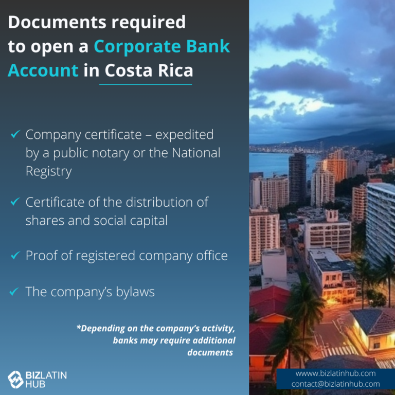 Open a Corporate Bank Account in Costa Rica | Guide for International ...