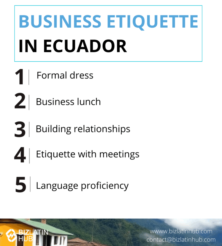 Business Etiquette in Ecuador – Local Practices for Professional Success